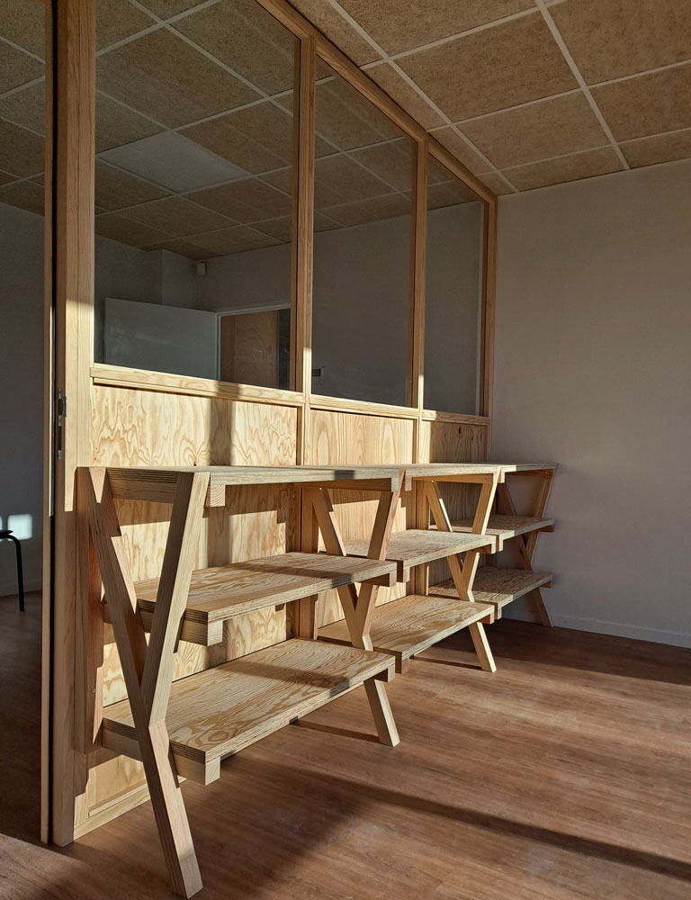 Fin de rénovation de bureaux | MUR architectes